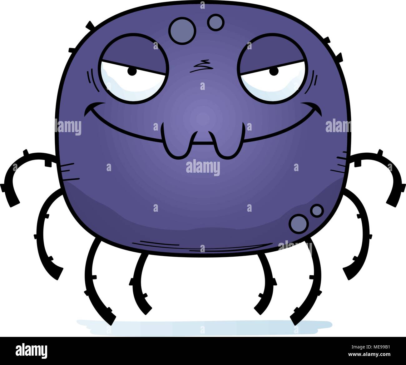 Angry spider Stock Vector Images - Alamy