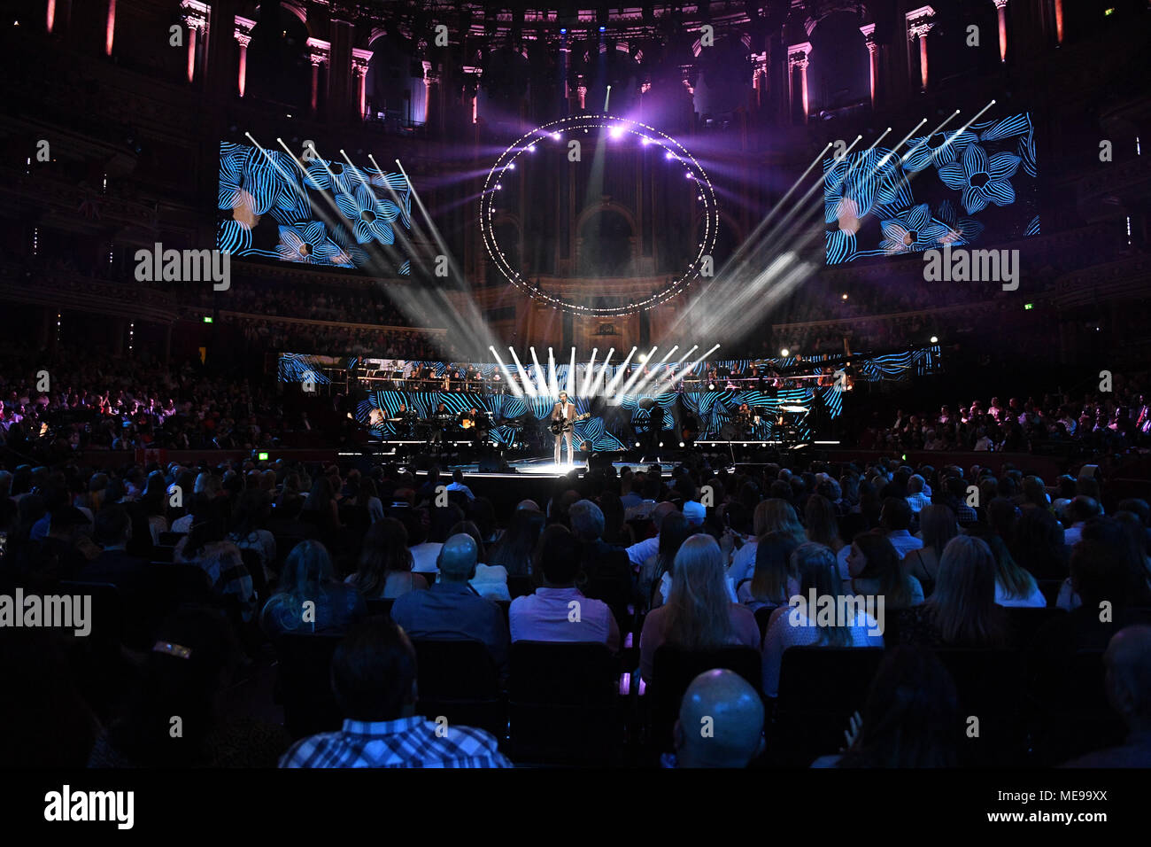 Shawn mendes performs royal albert hall hi-res stock photography and ...
