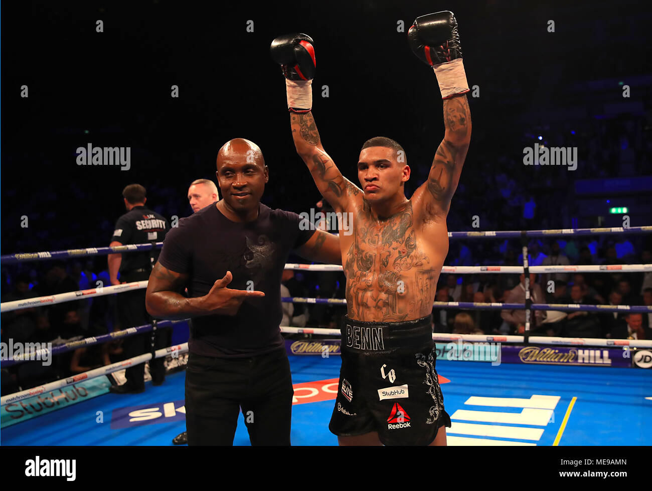 Father nigel benn echo arena hi-res stock photography and images - Alamy