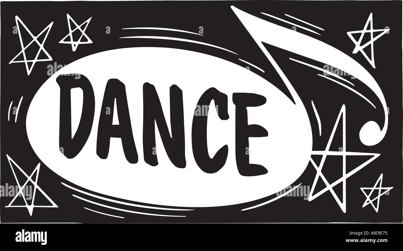 50s dance Stock Vector Images - Alamy