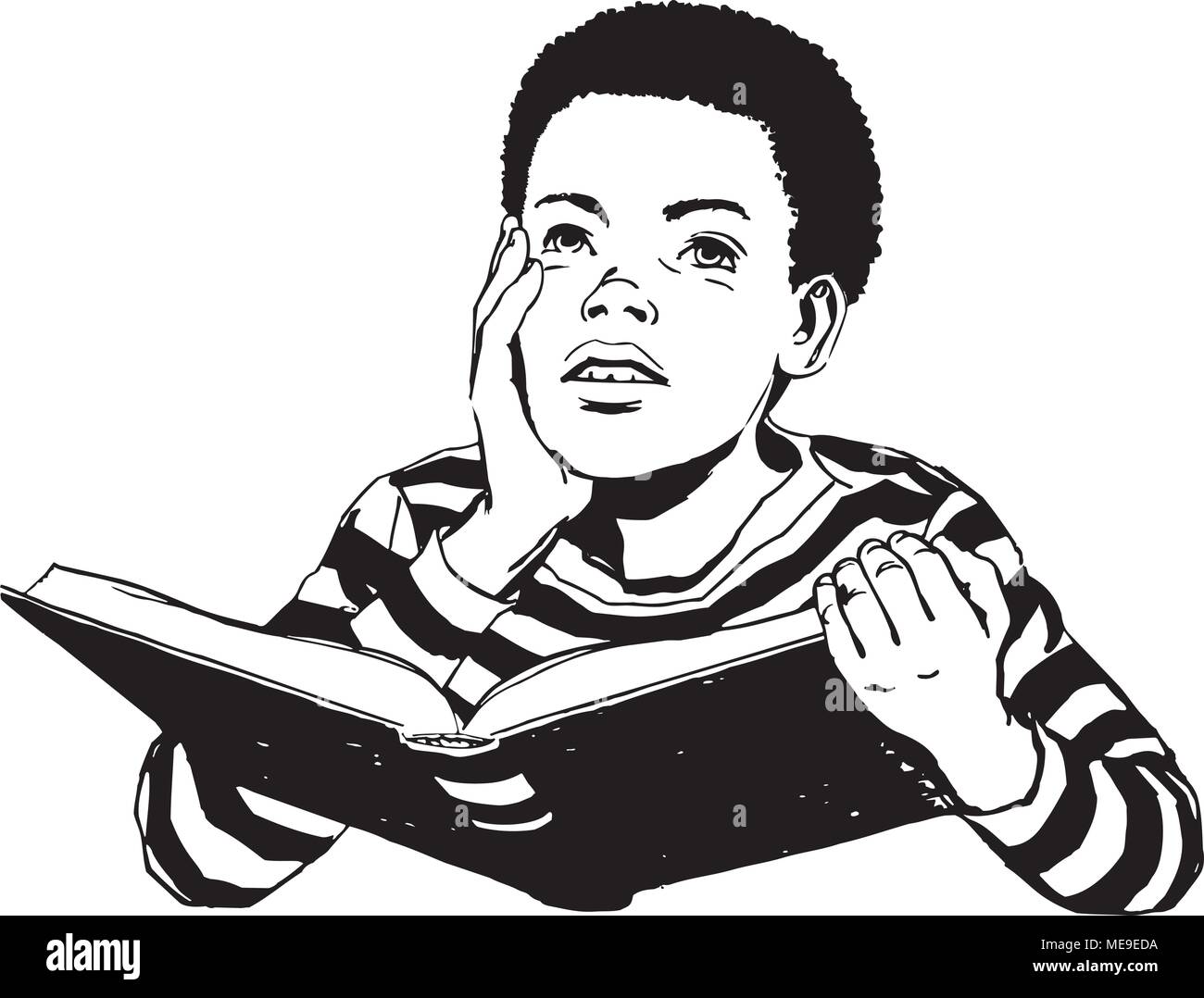 Dare To Dream 2 - Retro Clipart Illustration Stock Vector Image & Art ...