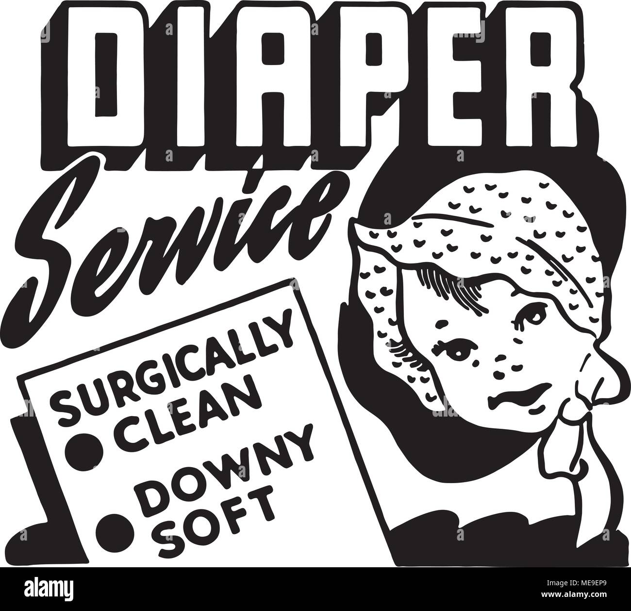 Diaper Stock Vector Images - Alamy