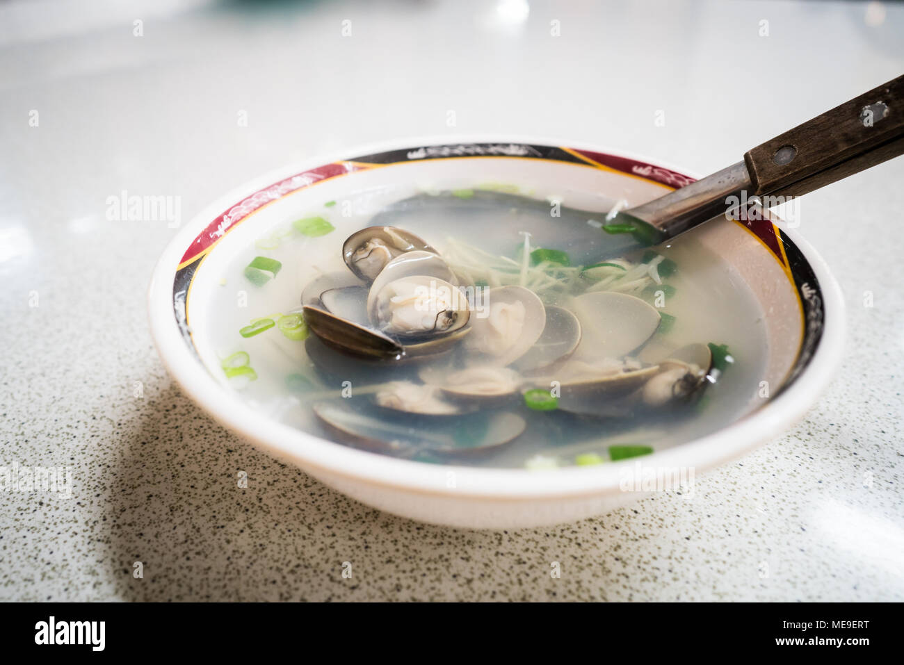 Taiwanese Clam Soup Stock Photo - Alamy