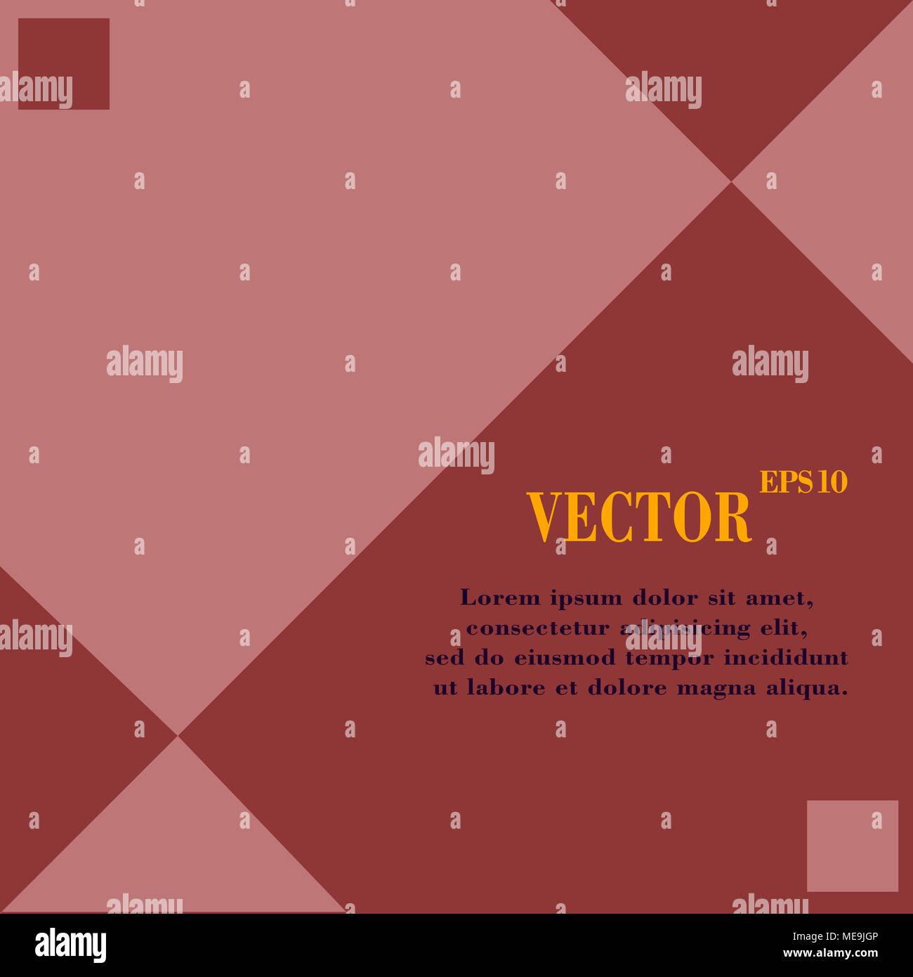 web design a flat geometric vector background message board for text ...