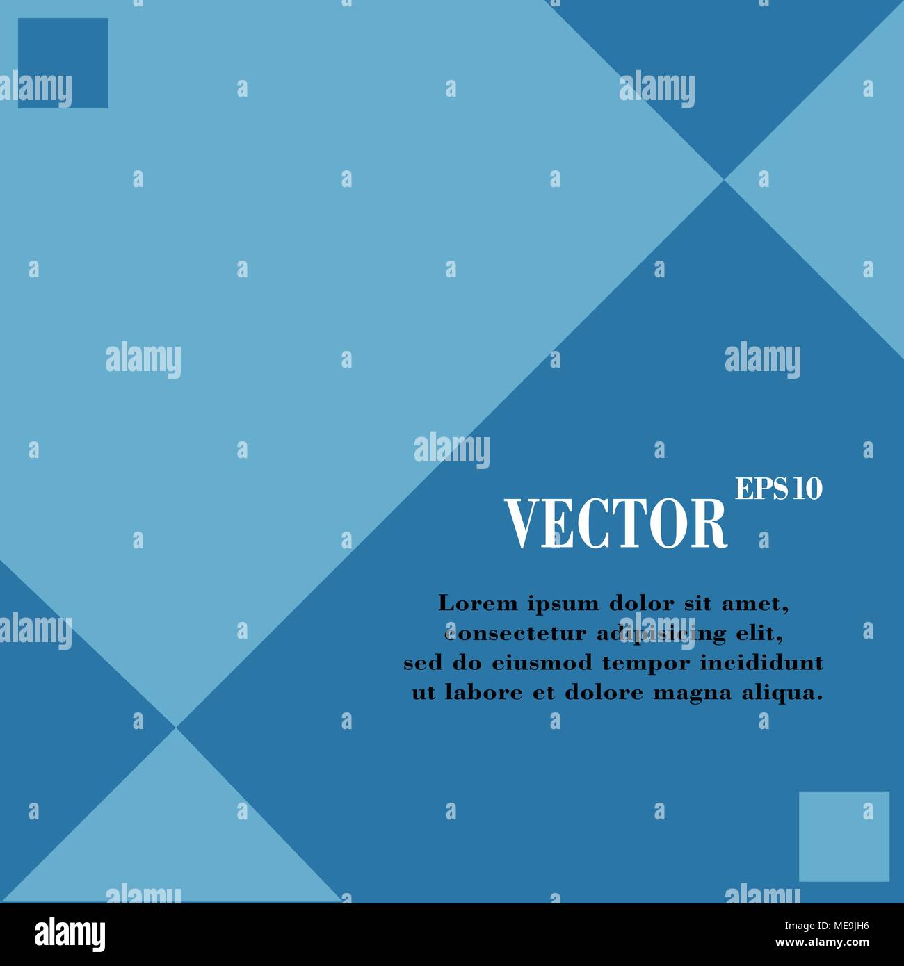 web design a flat geometric vector background message board for text ...