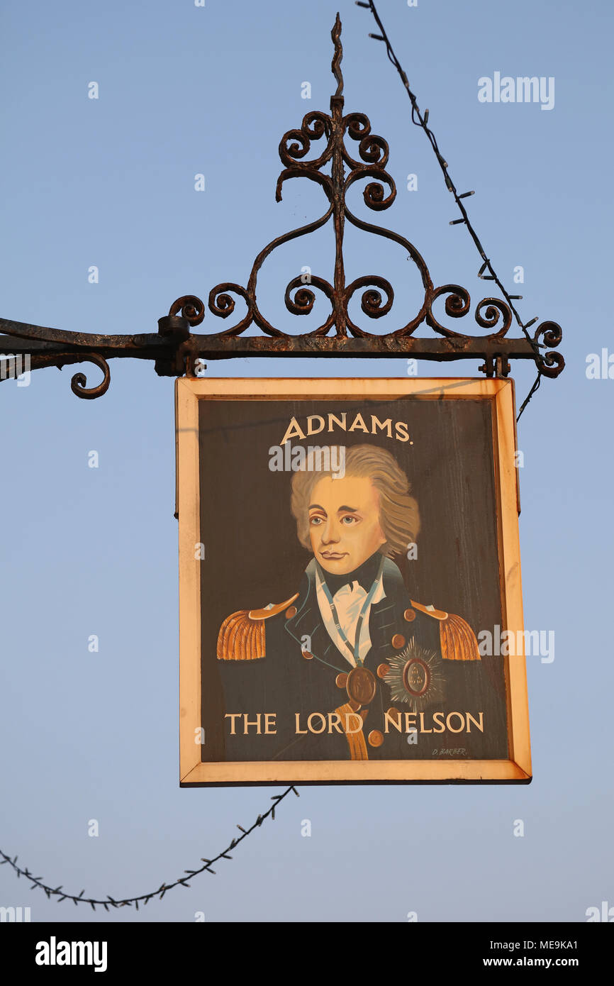 A Traditional Pub Sign Stock Photo - Alamy