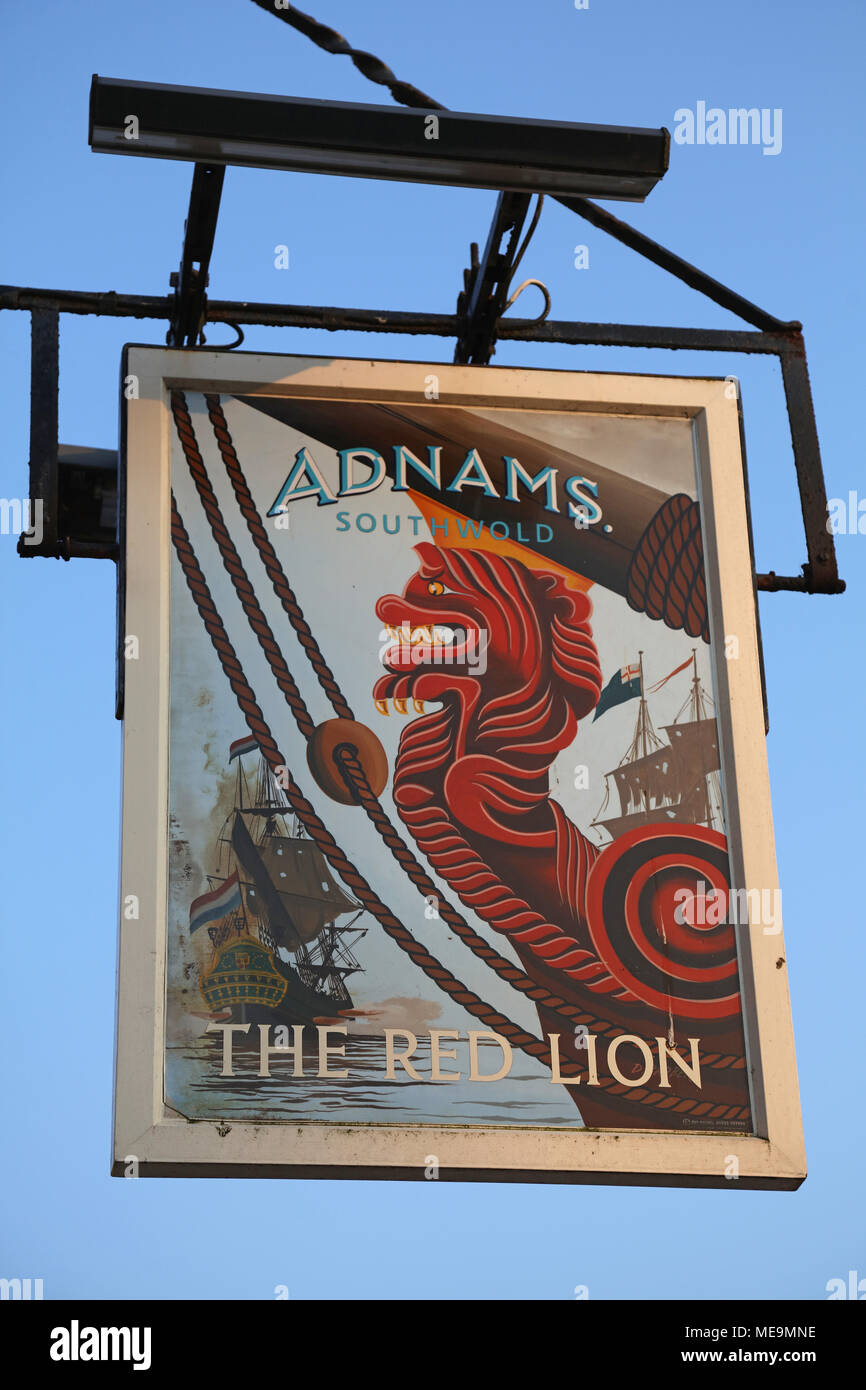 A Traditional Pub Sign Stock Photo - Alamy