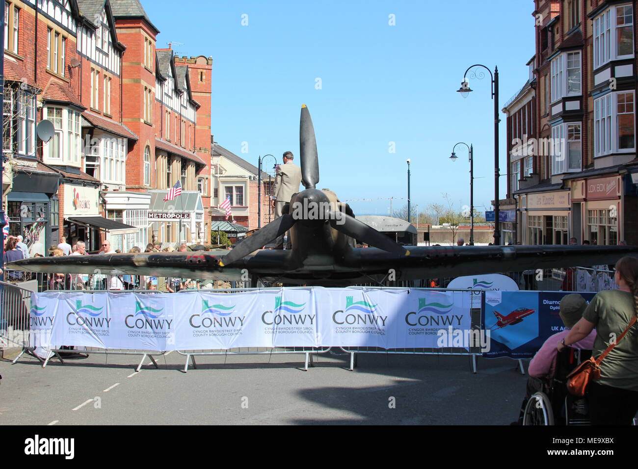 Forties military festival in Colwyn Bay,Wales Stock Photo - Alamy