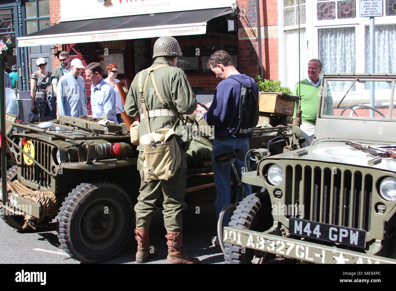 Forties military festival in Colwyn Bay,Wales Stock Photo - Alamy