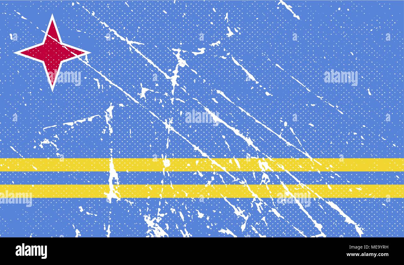 Flag of with old texture. Vector illustration Stock Vector Image & Art ...