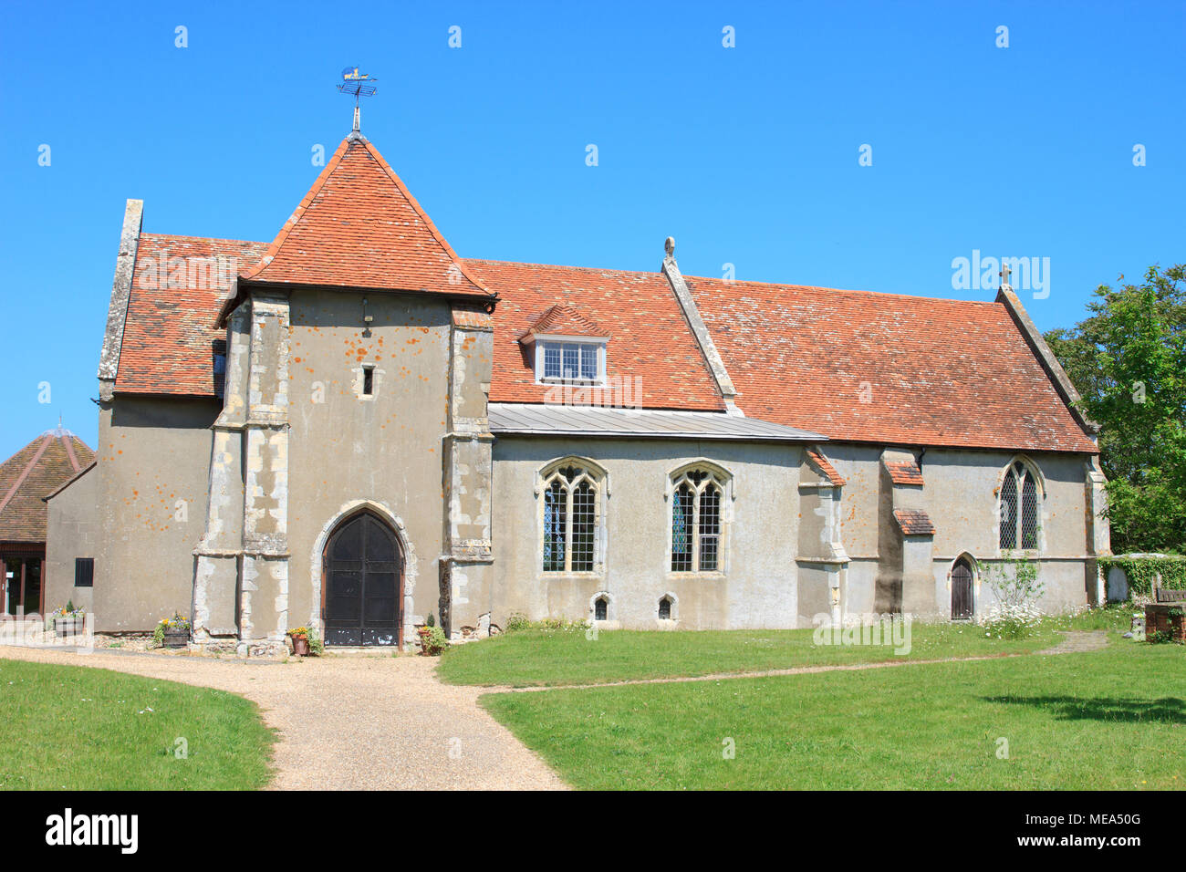 St Anne & St Laurence Parish Church, Elmstead, Essex, England Stock ...