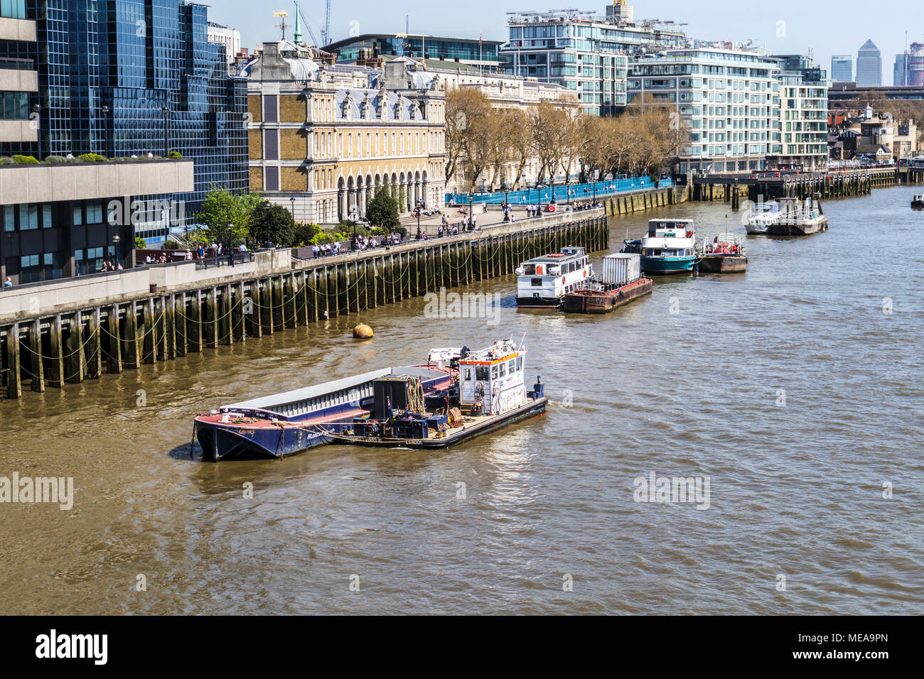 Port of London Authority vessel Driftwood III used for passive ...