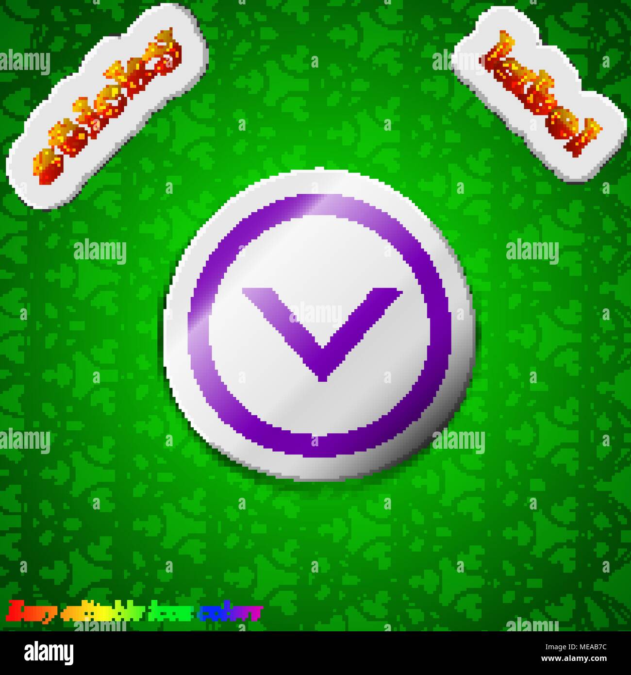 Arrow down, Download, Load, Backup icon sign. Symbol chic colored ...