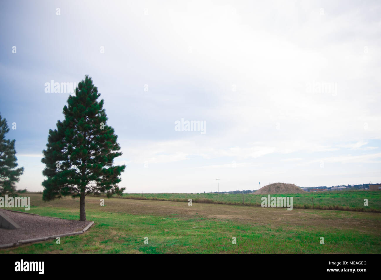 Landscape of the country side in America. America is a continent where ...