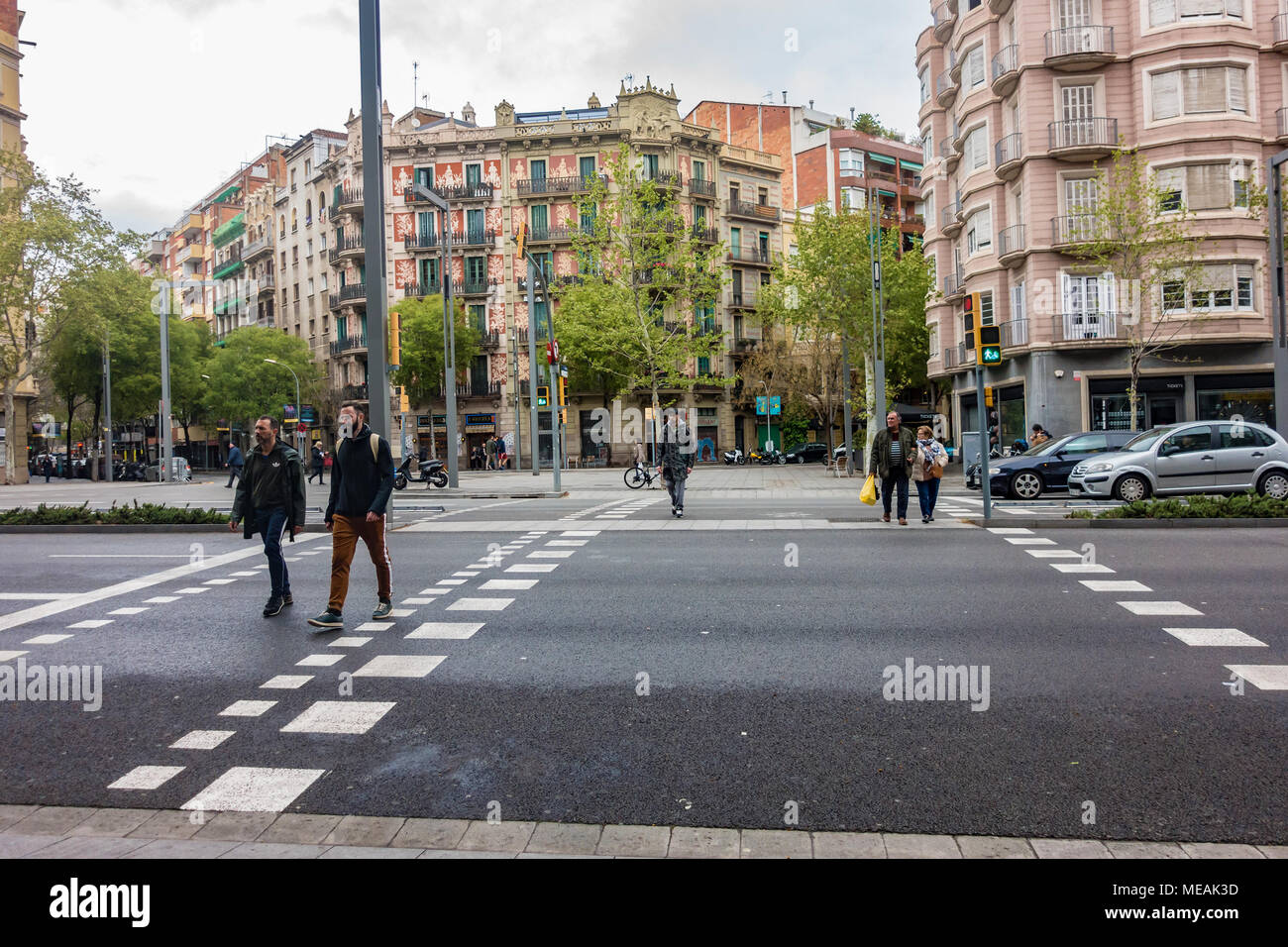 Barcelona spain avinguda del paral hi-res stock photography and images ...