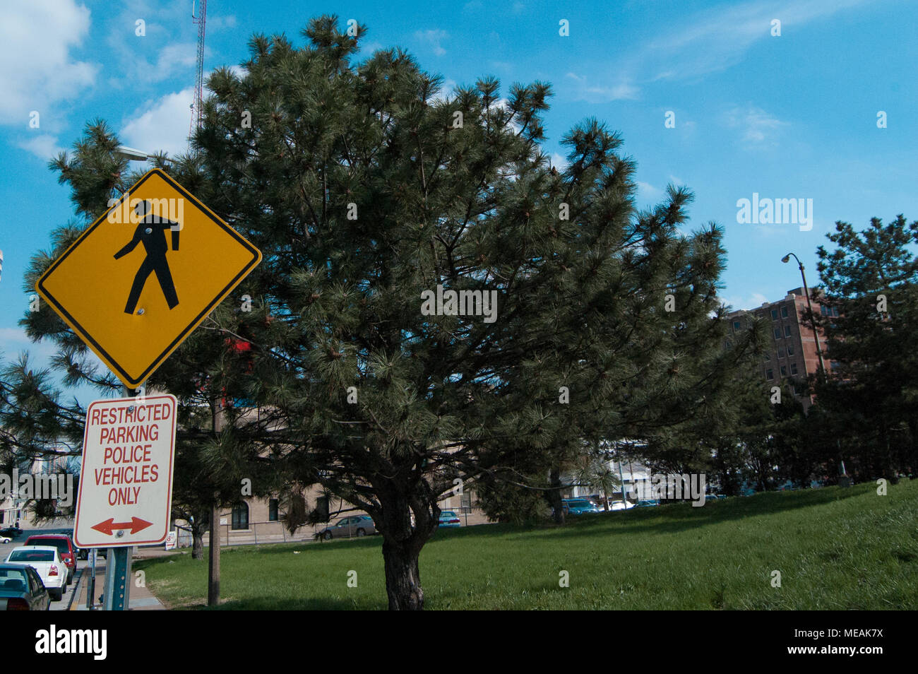 Street sign in New York, America. New York is one of the most important ...