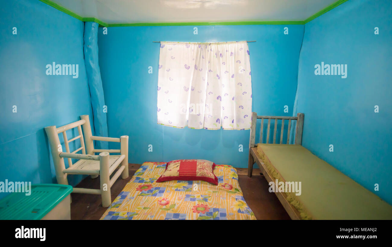 The room in the Philippine house is rented out for foreigners Stock ...