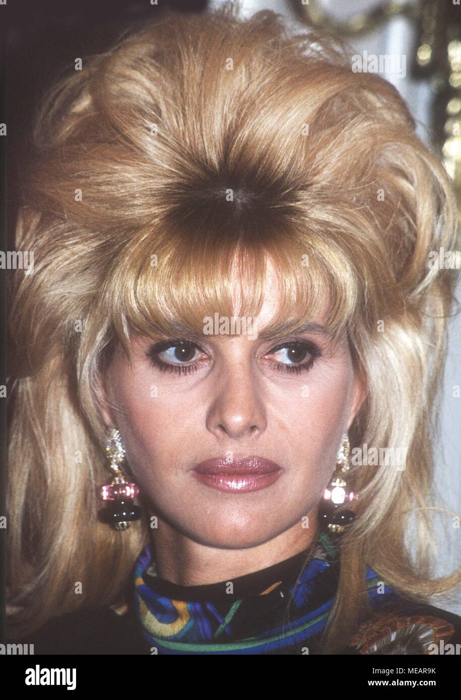 Ivana Trump 1992 High Resolution Stock Photography and Images - Alamy