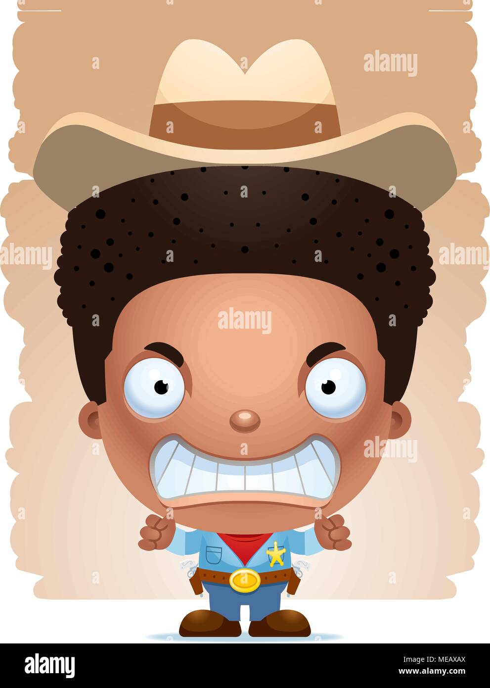 Angry cowboy hi-res stock photography and images - Alamy
