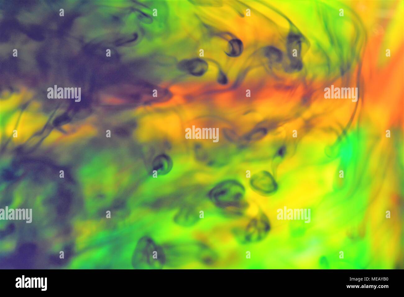 Abstract Colors in Water Stock Photo - Alamy