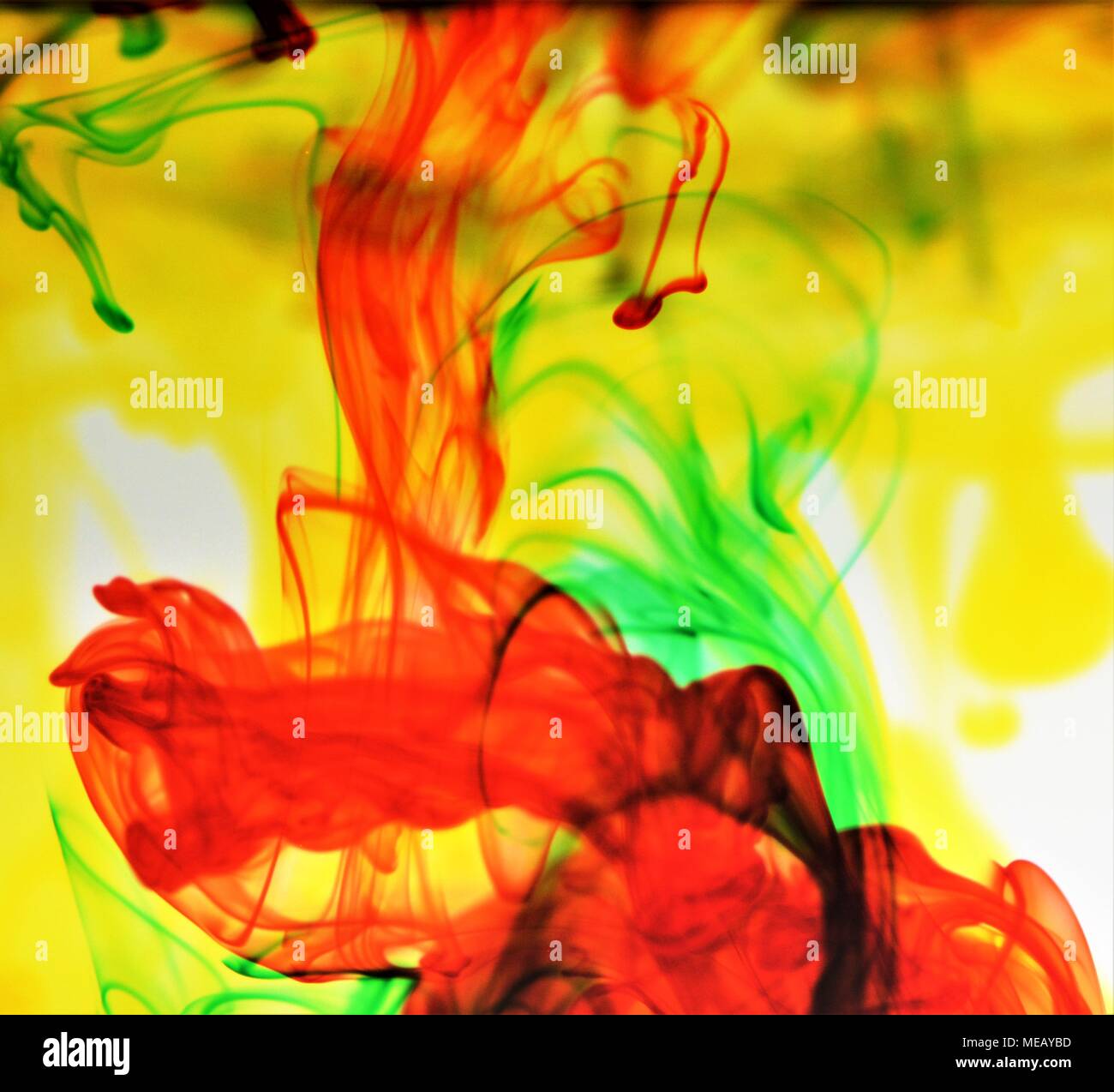 Abstract Colors in Water Stock Photo - Alamy