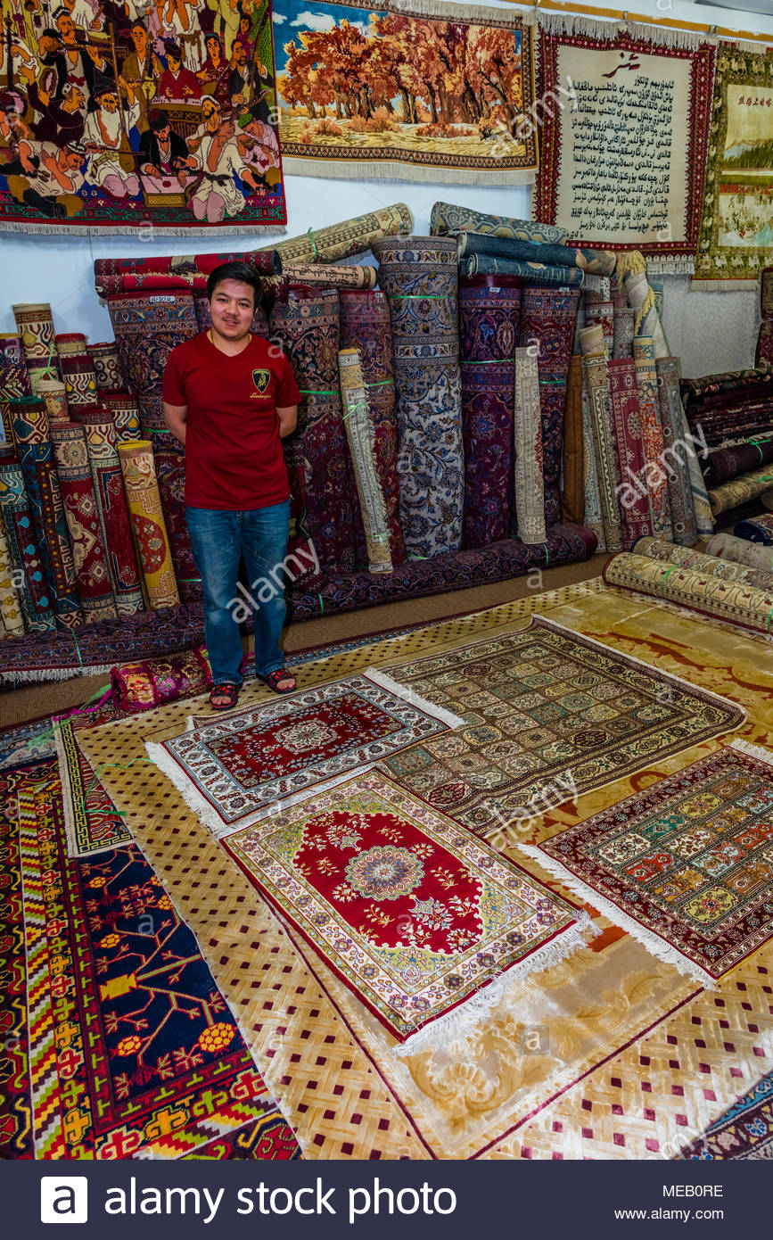 Kashgar Western And Central Asian Bazaar For International Trade Stock ...