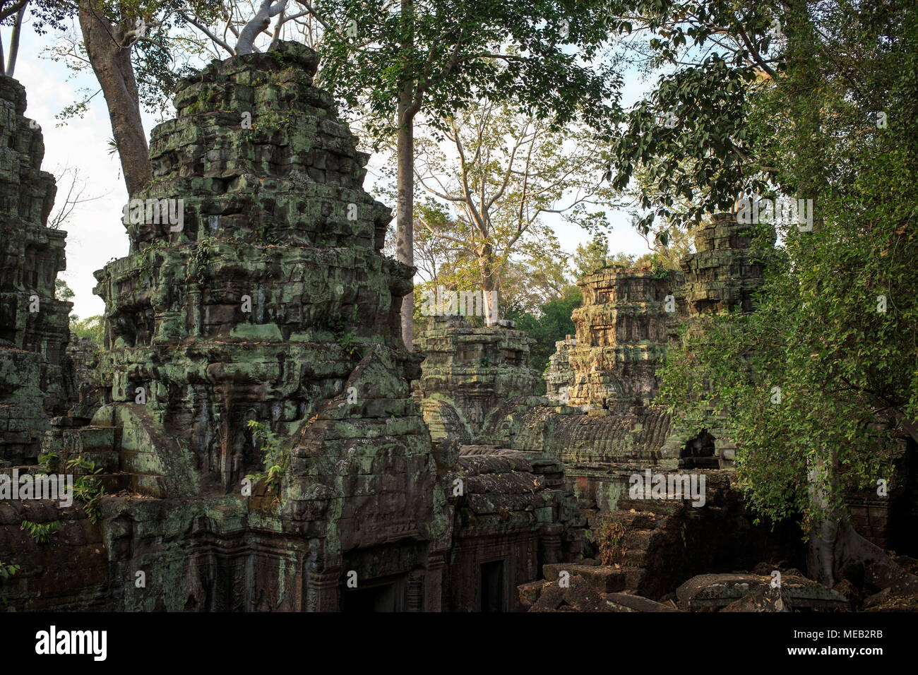 Ancient temple moss covered ruins hi-res stock photography and images ...