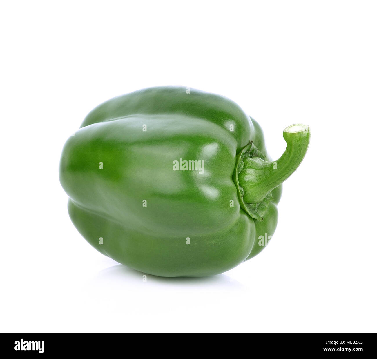 Fresh peppers isolated on white background Stock Photo - Alamy