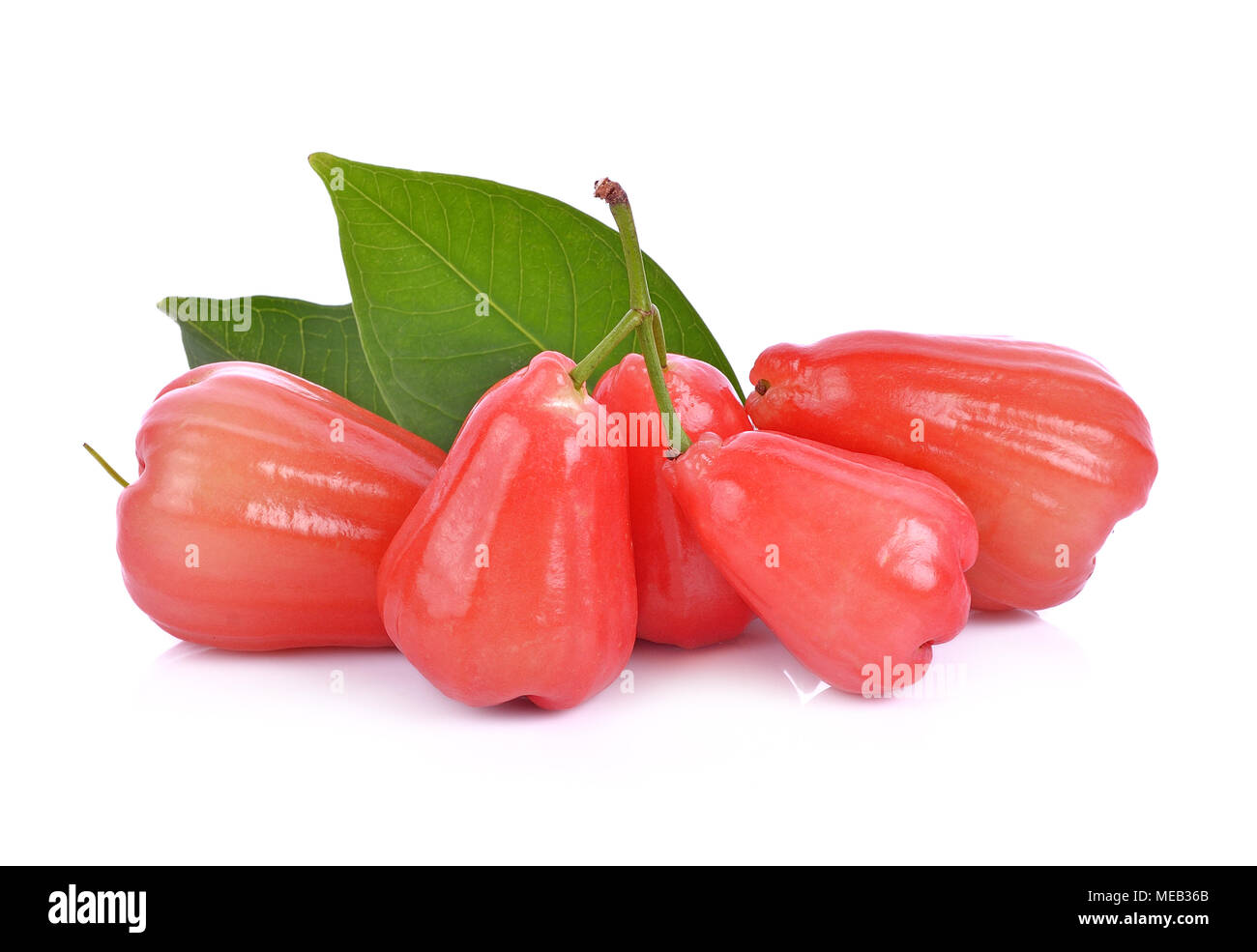 rose apple isolated on white background Stock Photo - Alamy
