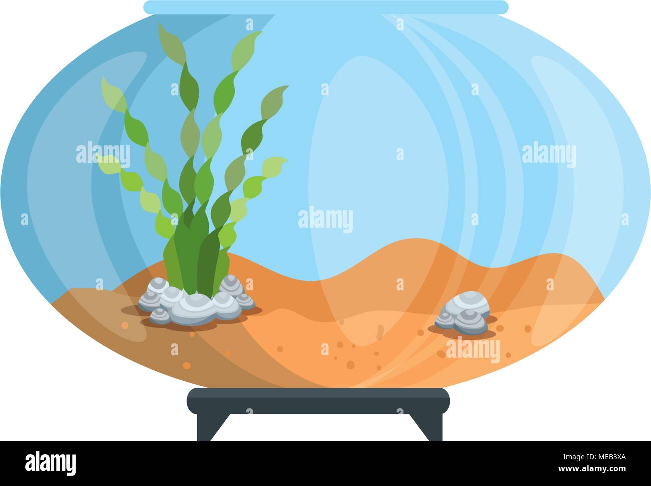 aquarium bowl without fish icon Stock Vector Image & Art - Alamy