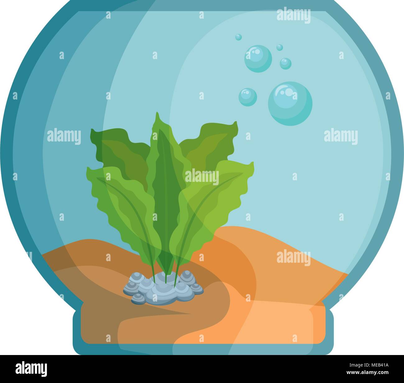 aquarium bowl without fish icon Stock Vector Image & Art - Alamy