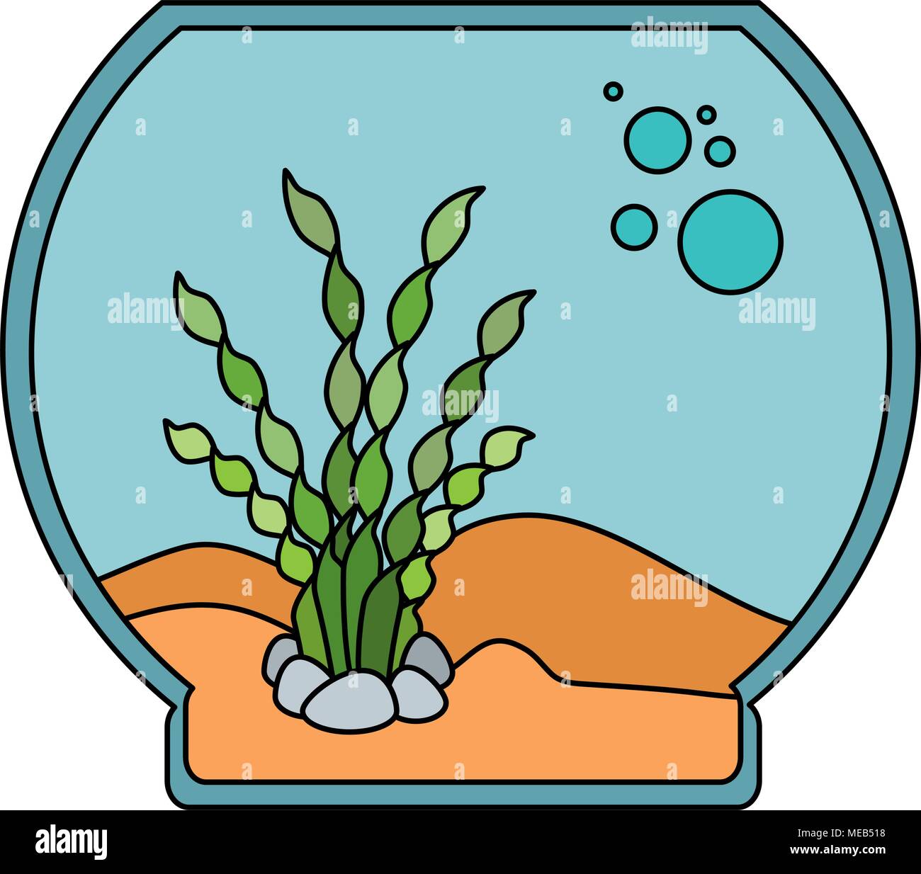 aquarium bowl without fish icon Stock Vector Image & Art - Alamy