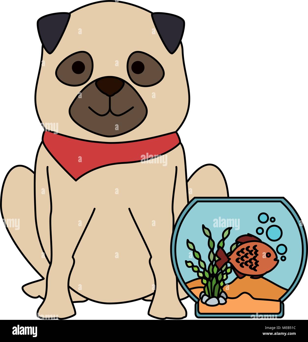 Swim dog Stock Vector Images - Alamy