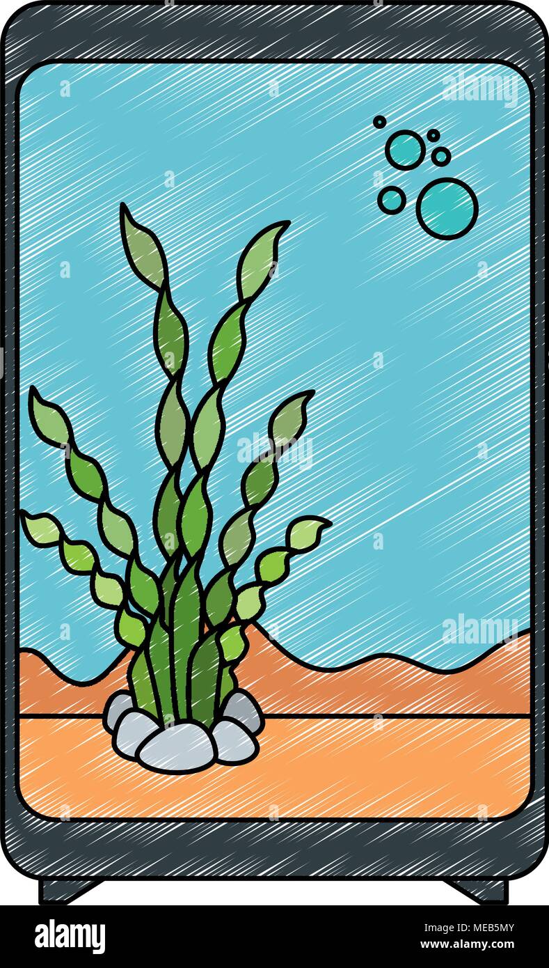 rectangular aquarium without fish icon Stock Vector Image & Art - Alamy