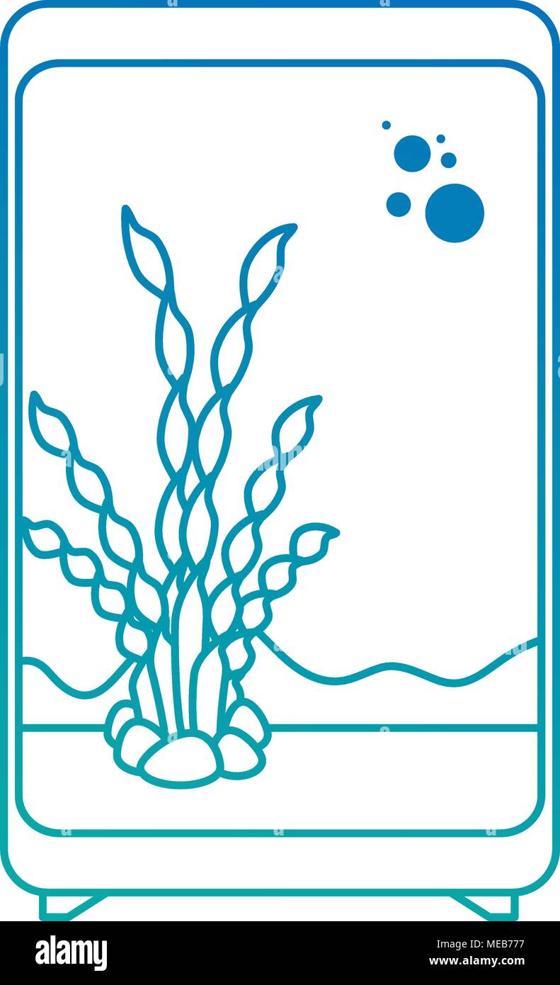 rectangular aquarium without fish icon Stock Vector Image & Art - Alamy