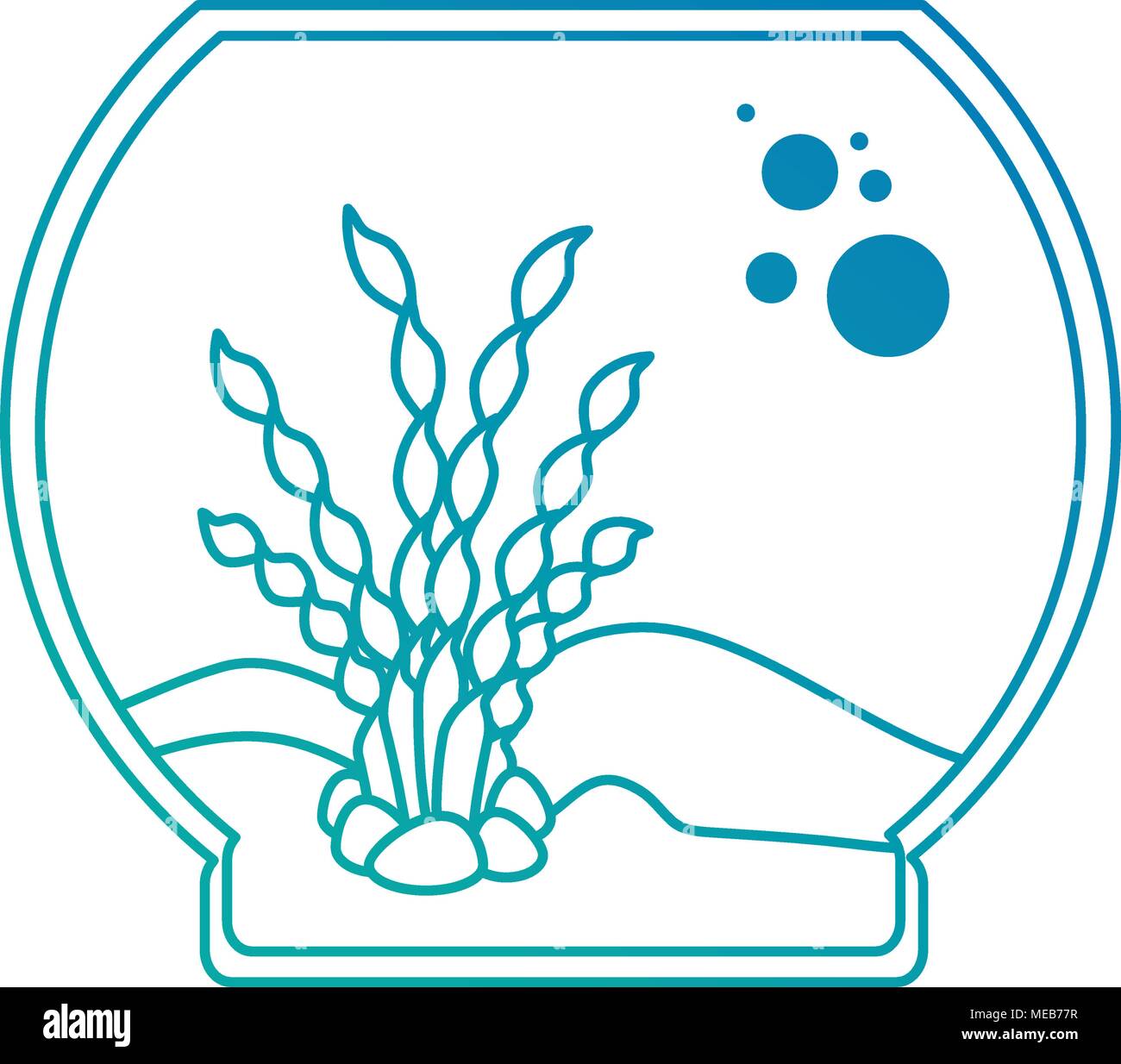 aquarium bowl without fish icon Stock Vector Image & Art - Alamy