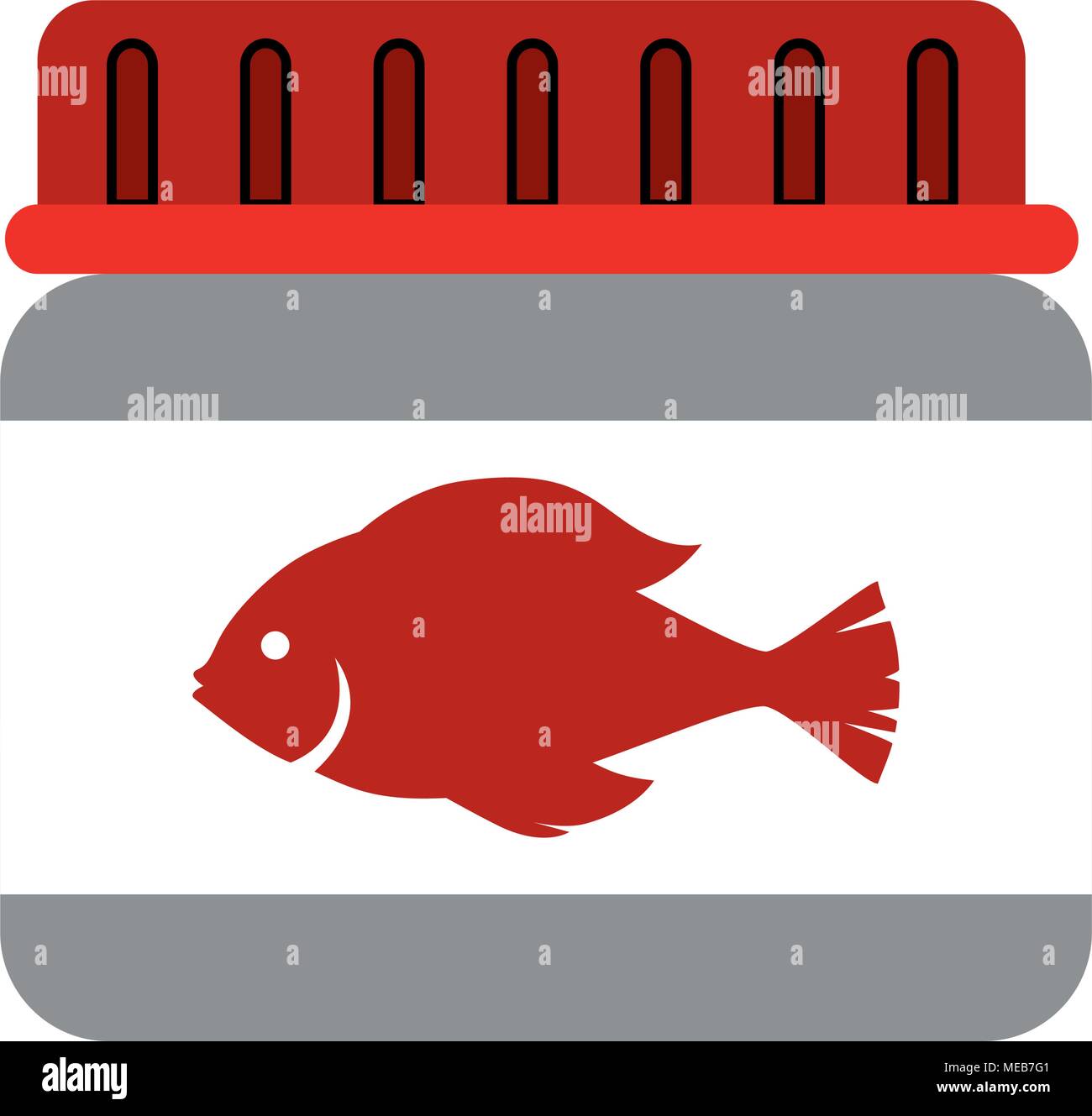 Packing fish Stock Vector Images - Alamy