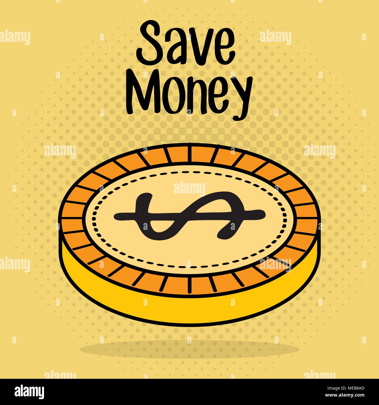 save money coin icon Stock Vector Image & Art - Alamy
