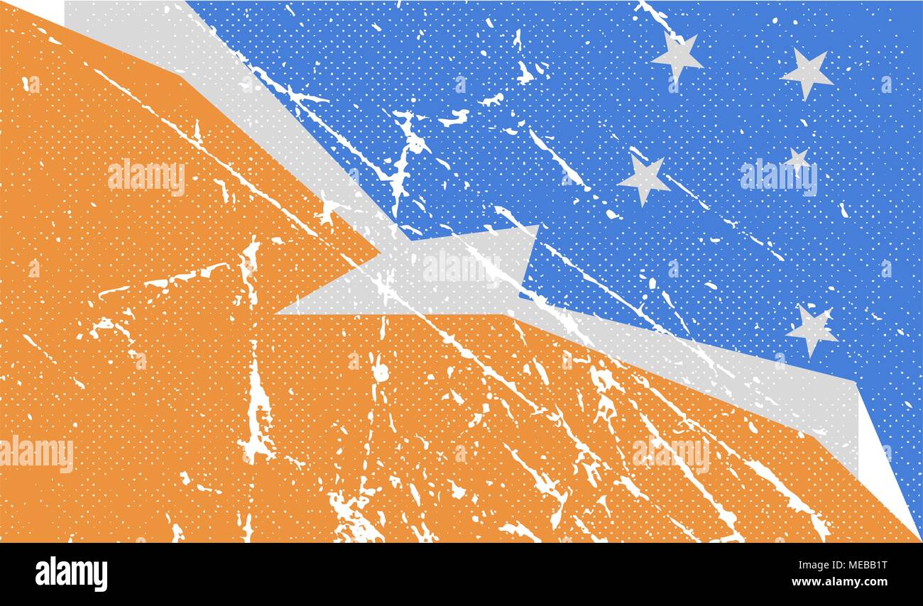 Flag of with old texture. Vector illustration Stock Vector Image & Art ...