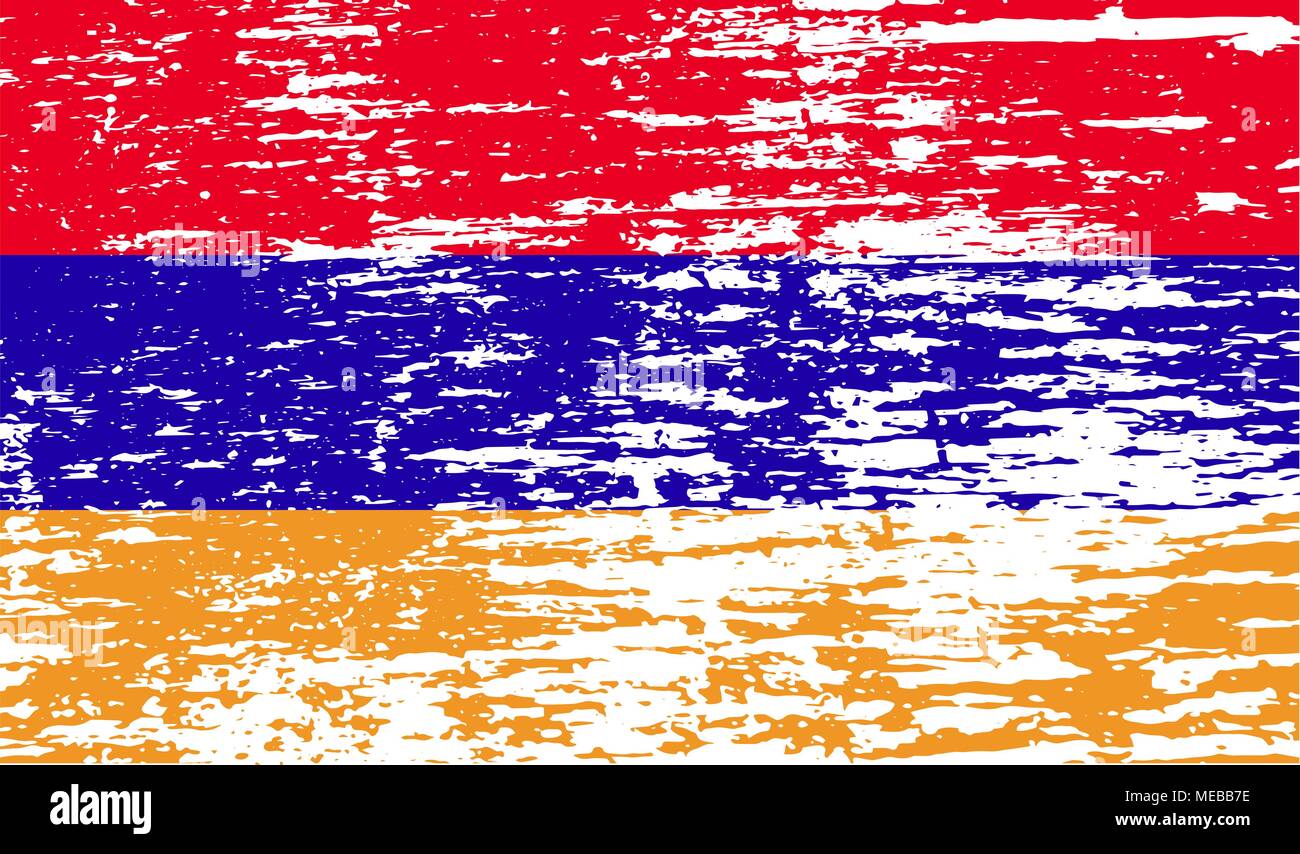 Flag of with old texture. Vector illustration Stock Vector Image & Art ...