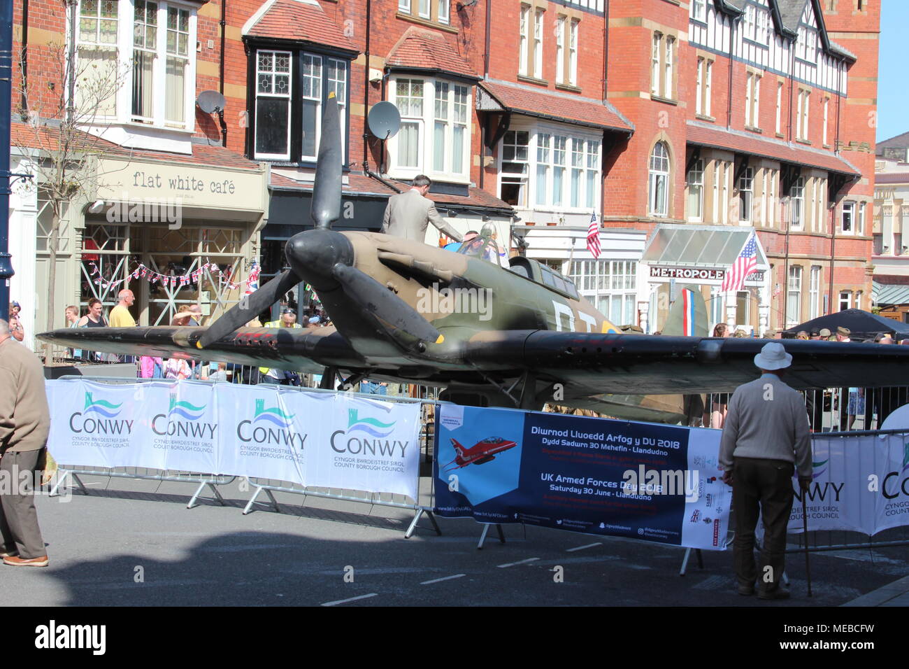 Forties military festival in Colwyn Bay,Wales Stock Photo - Alamy