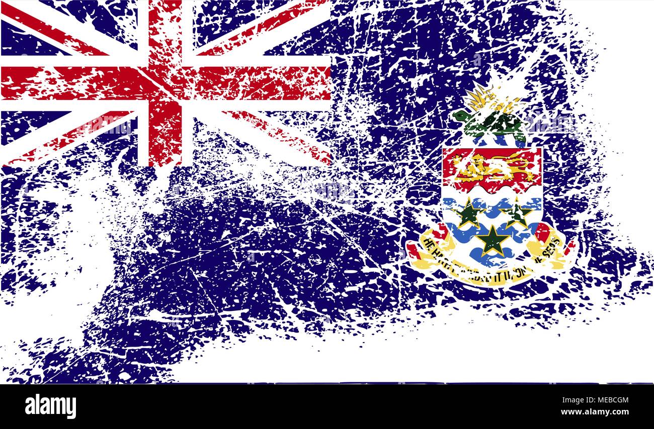 Official flag of the cayman islands Stock Vector Images - Alamy