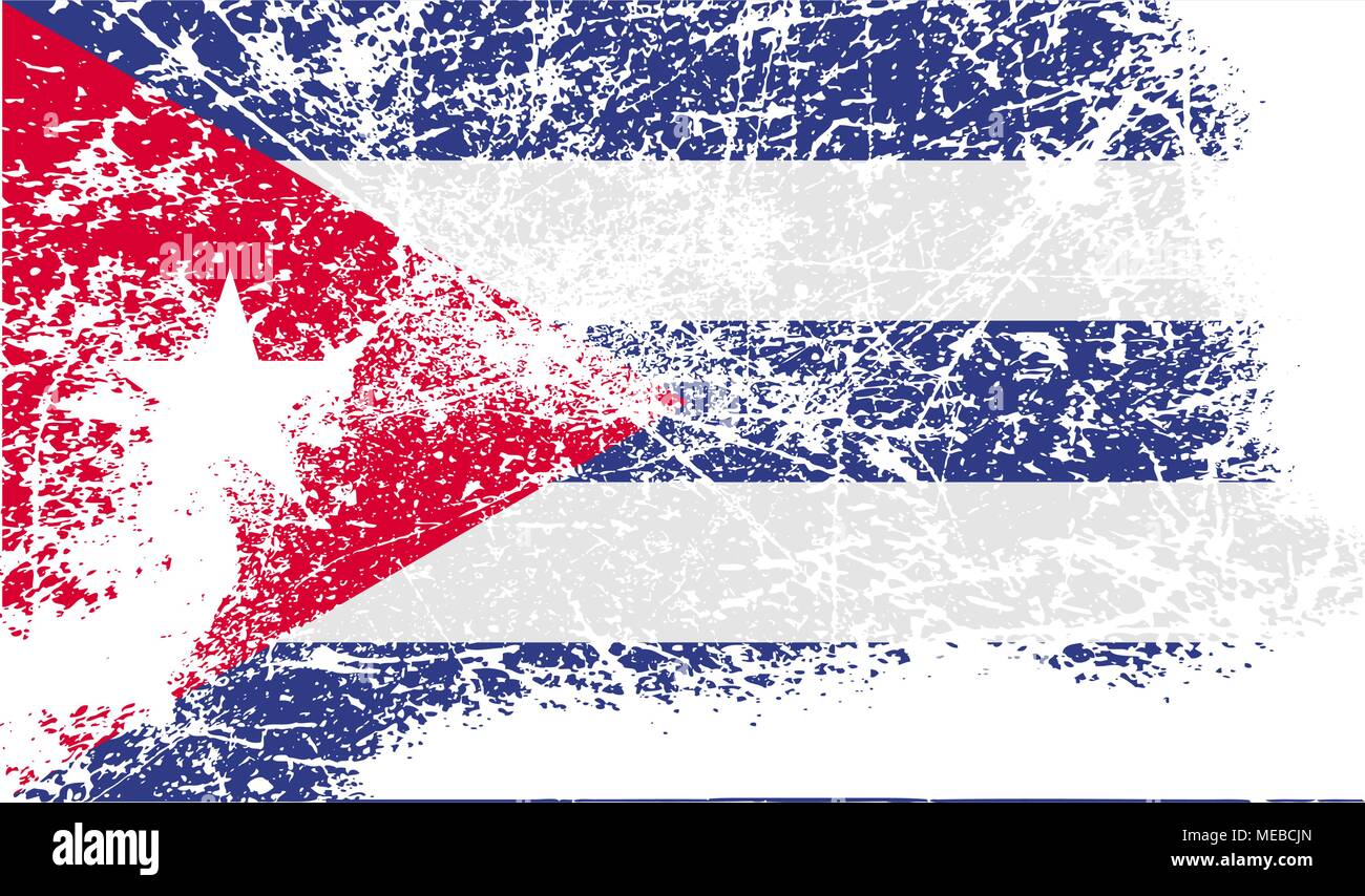 Cuban Flag Old Vector High Resolution Stock Photography and Images - Alamy