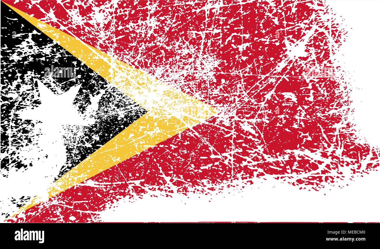 East Timorese Flag Stock Vector Images - Alamy
