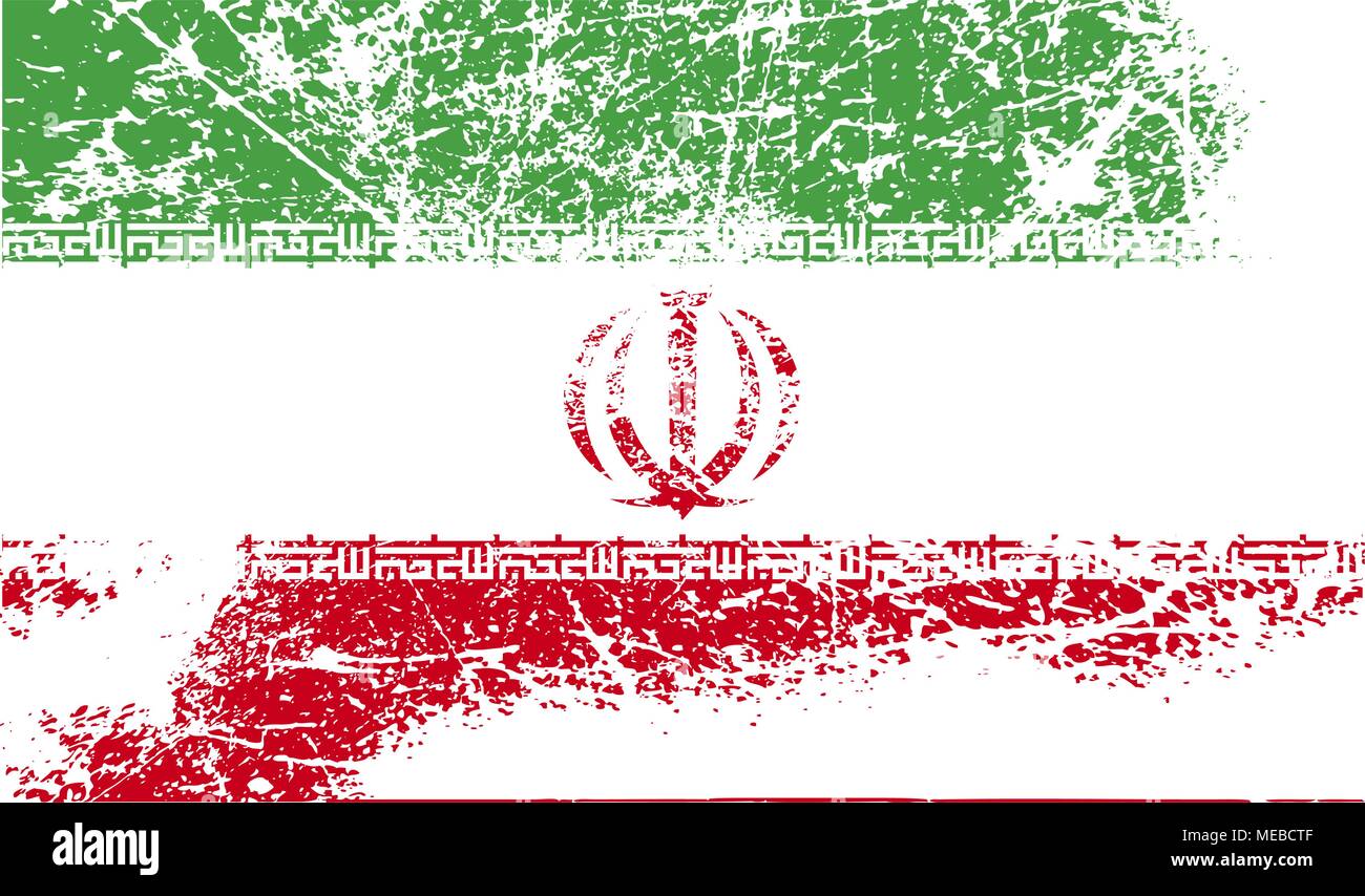 Old iranian national flag Stock Vector Images - Alamy