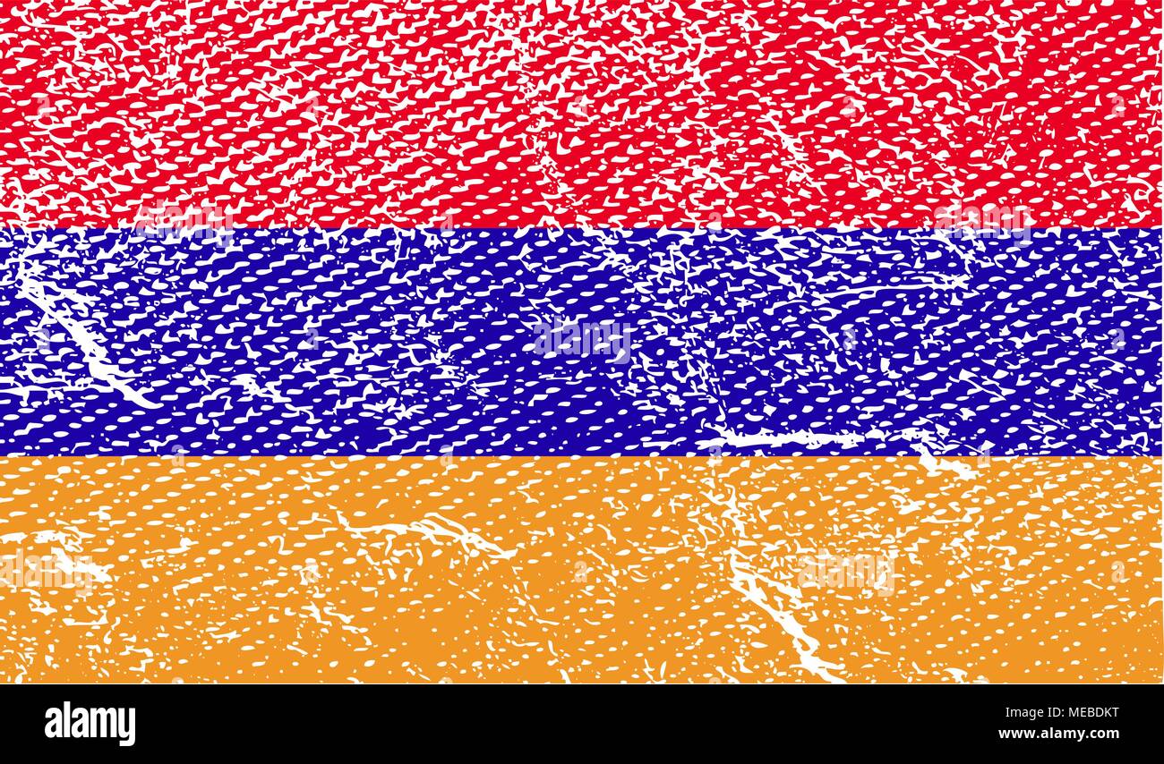 Flag of with old texture. Vector illustration Stock Vector Image & Art ...