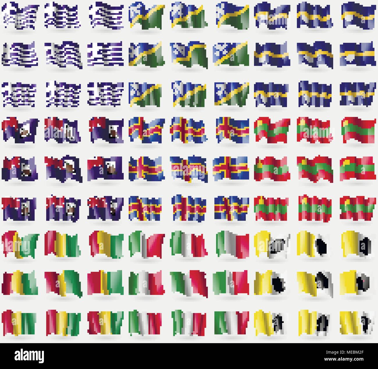 Greece, Solomon Islands, Nauru, Falkland Islands, Aland, Transnistria ...