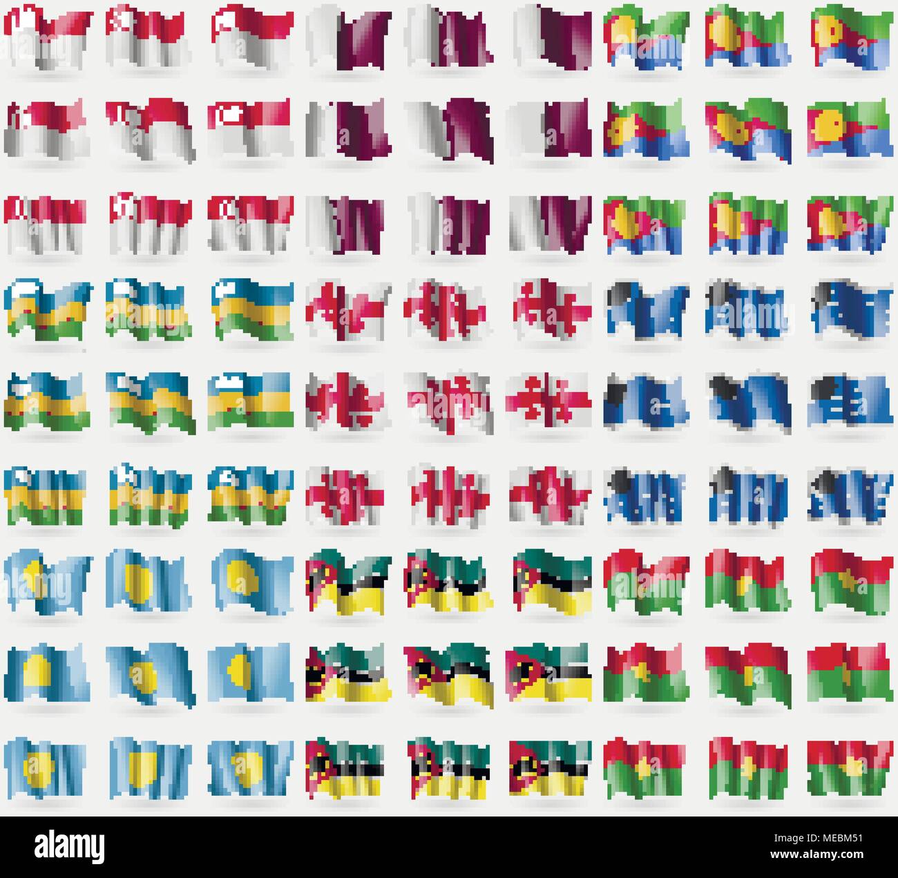 Singapore, Qatar, Eritrea, Karakalpakstan, Georgia, Uruguay, Palau ...