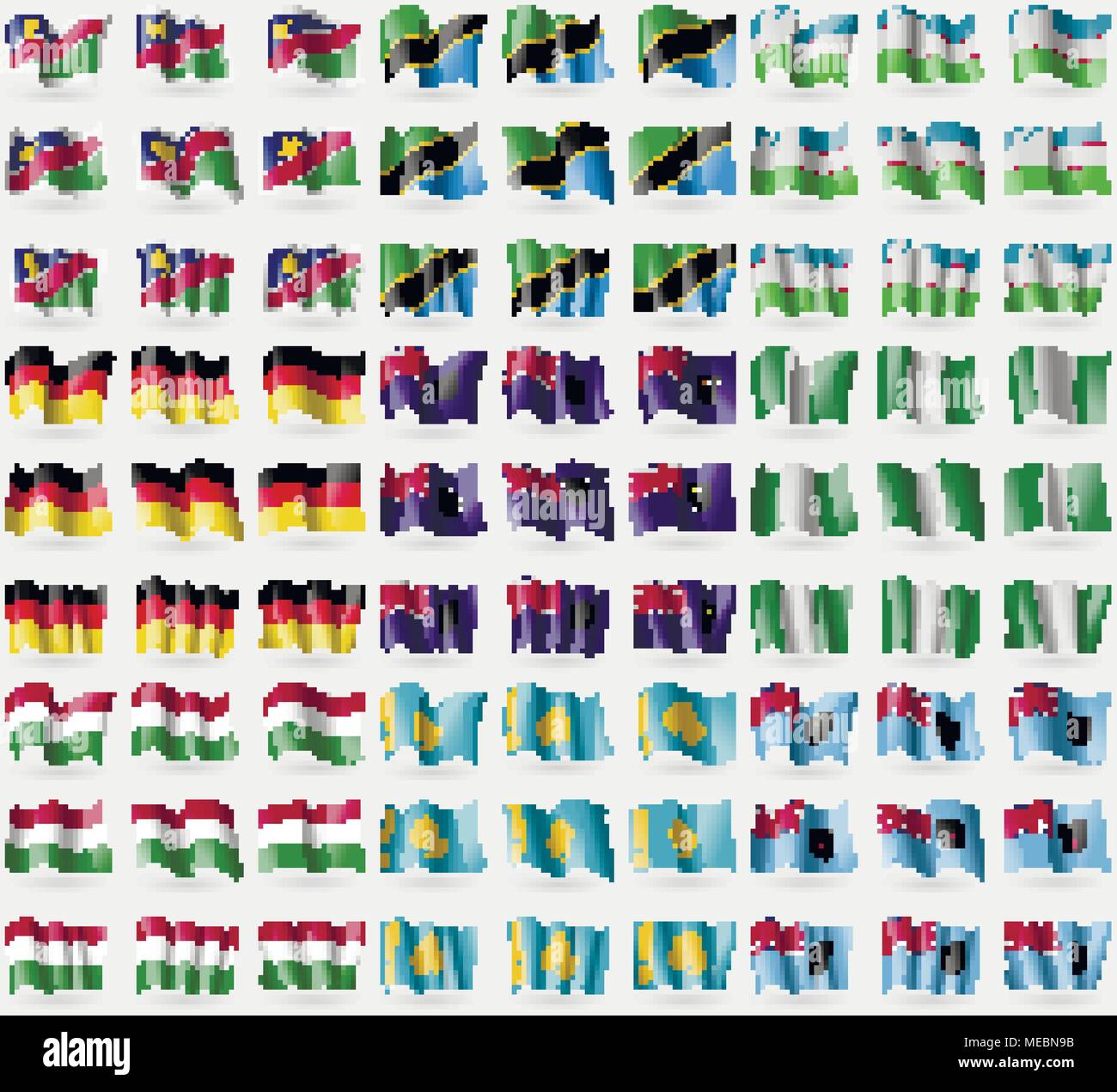 Namibia, Tanzania, Uzbekistan, Germany, Saint Helena, Nigeria, Hungary ...
