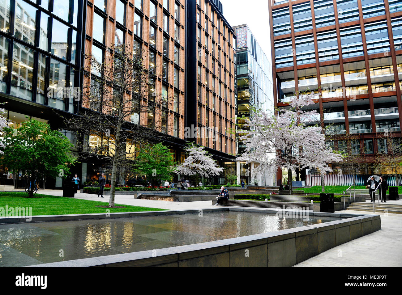 Google Office - London - England Stock Photo - Alamy